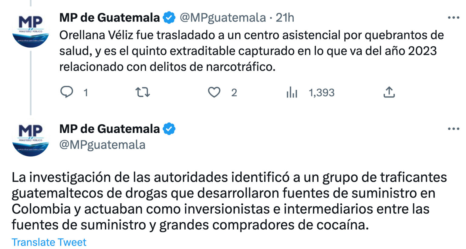 Candidato oficialista de Guatemala es capturado a solicitud de EU ...