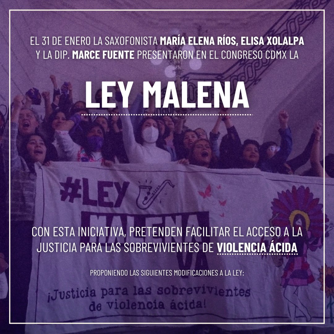 Promueven Ley Malena En Busca Tipificar Como Feminicidio