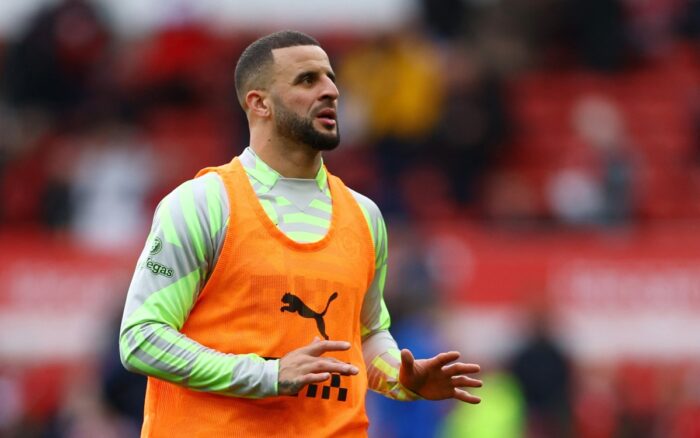Policía inglesa investiga a Kyle Walker, del Manchester City, por ...
