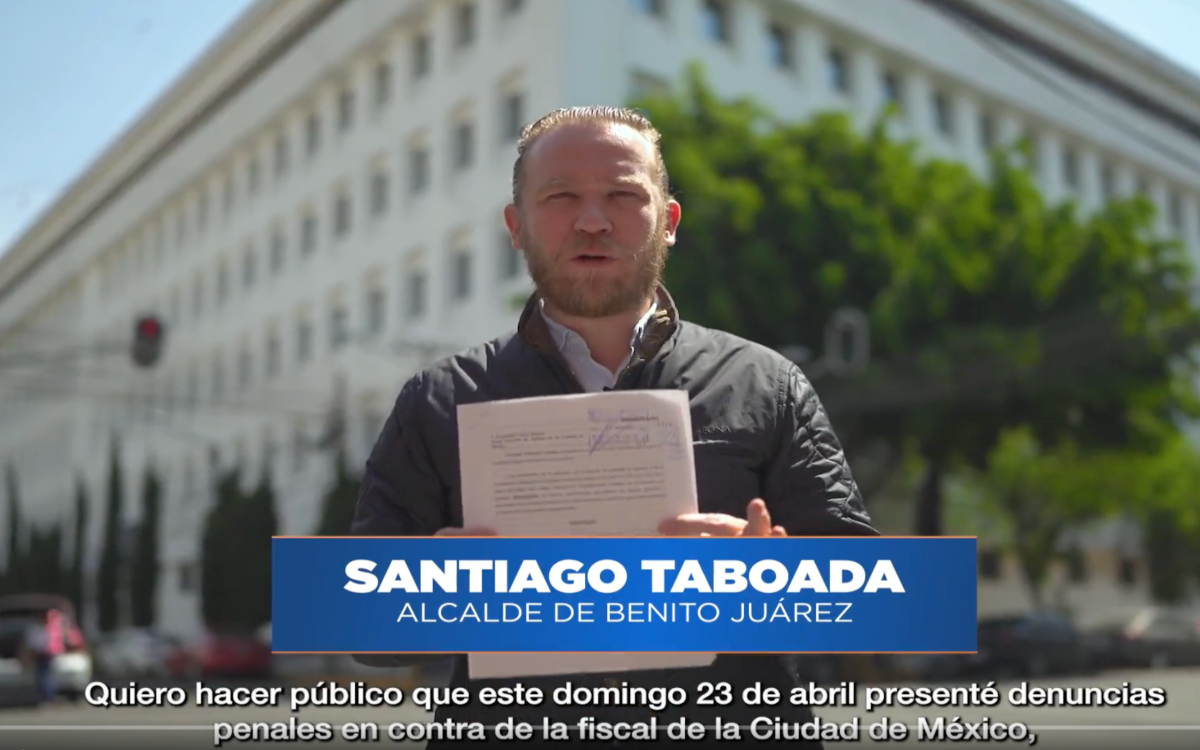 Fiscalía CDMX admite que investiga al alcalde Santiago Taboada por red ...