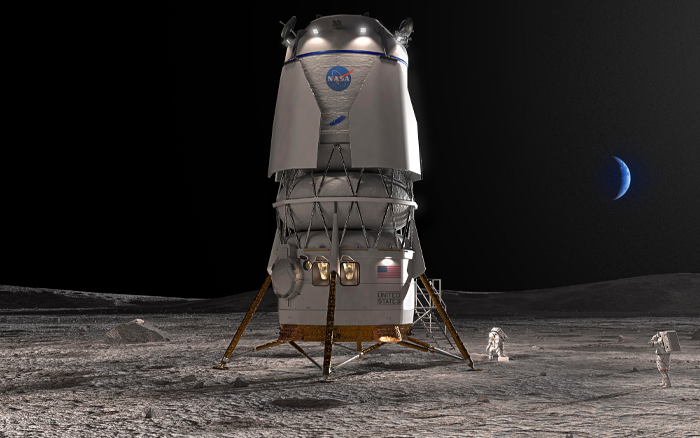 NASA elige a Blue Origin, de Jeff Bezos, para misión Artemis a la Luna ...