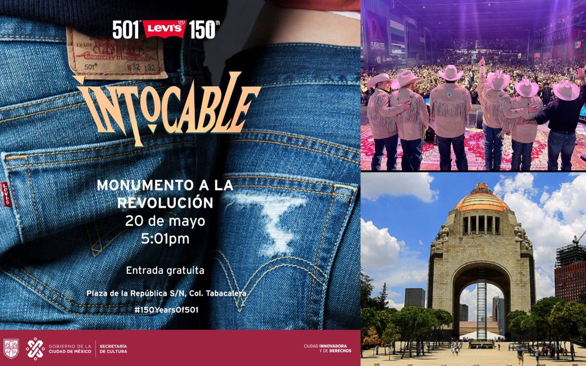 CDMX anuncia concierto con Intocable en el Monumento a la Revolución ...