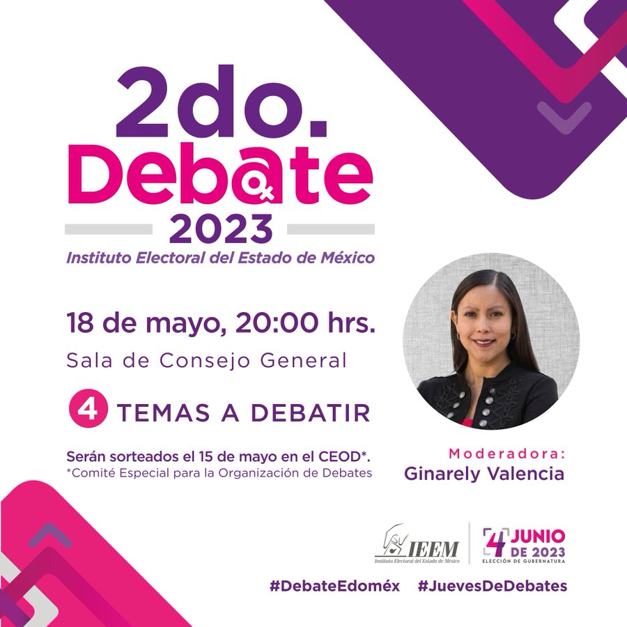 Ginarely Valencia La Nueva Moderadora Del Segundo Debate De Candidatas