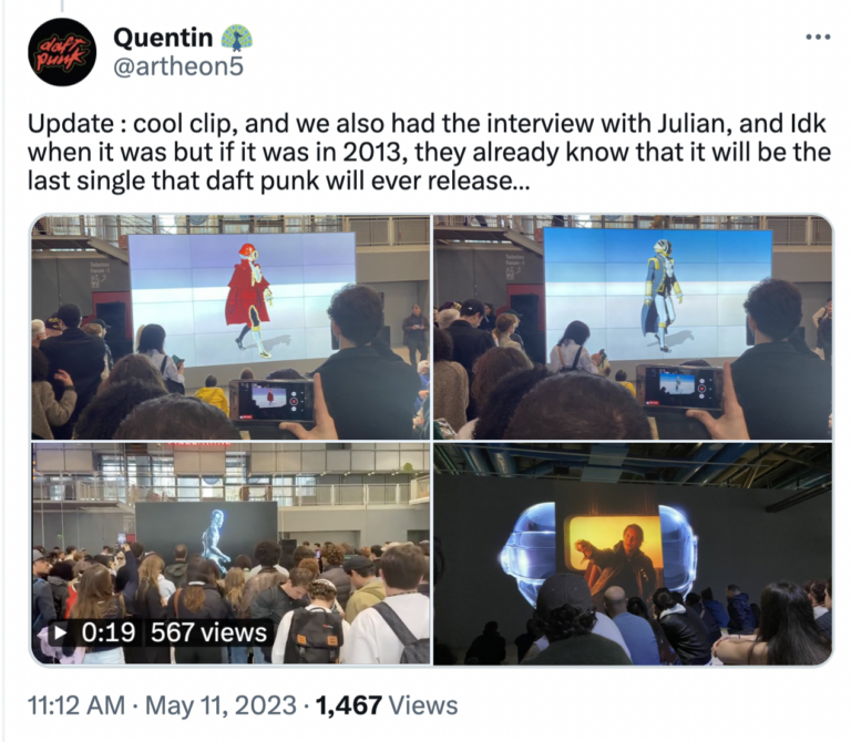 "Infinity Repeating", el tema inédito que Daft Punk acaba de lanzar ...