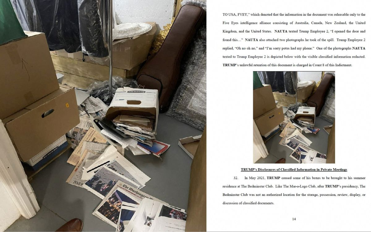 Consulta el pliego de cargos contra Donald Trump por el caso de los ...