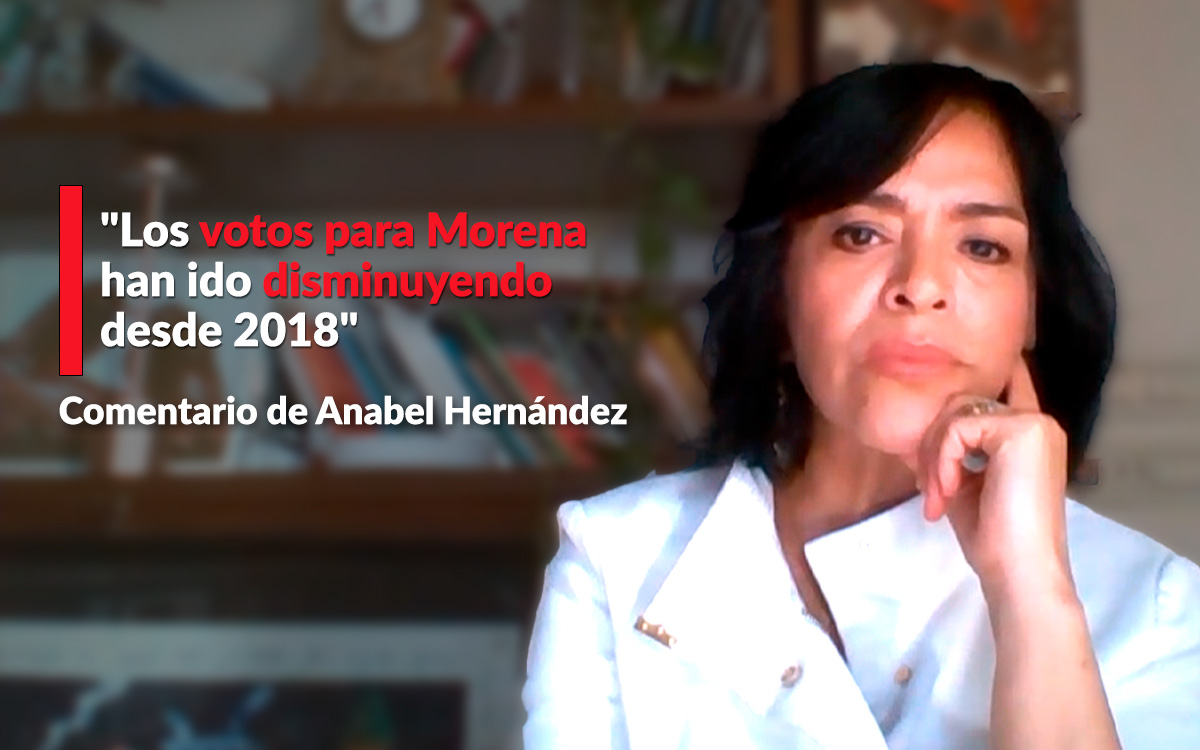 "Los votos para Morena han ido disminuyendo desde 2018": Anabel ...