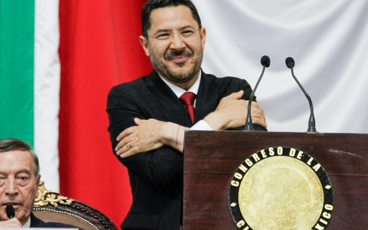 Martí Batres toma protesta como jefe de Gobierno de CDMX | Aristegui ...