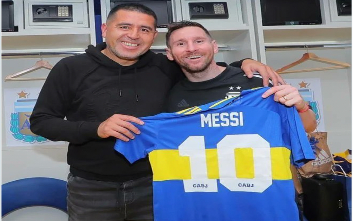 Riquelme announces his farewell match assisted by Messi | video - The ...