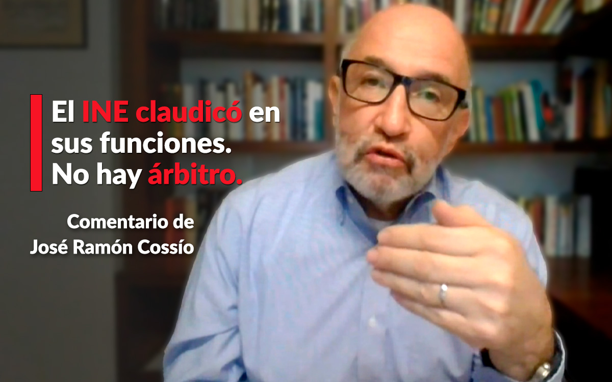 El INE claudicó en sus funciones: Cossío | Aristegui Noticias