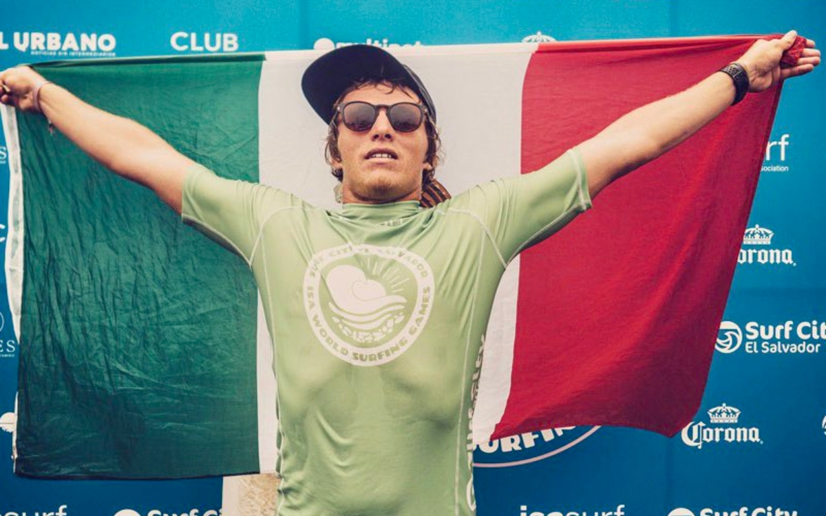 Alan Cleland es el primer surfista mexicano en clasificar a Juegos ...
