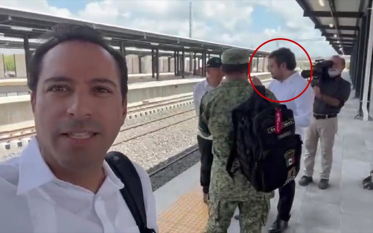 AMLO supervisa nuevamente el Tren Maya, ahora acompañado de su hijo ...