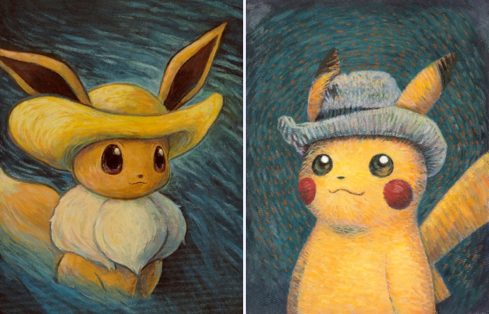 Pokémon homenajea a Van Gogh en su nueva colaboración | Video ...