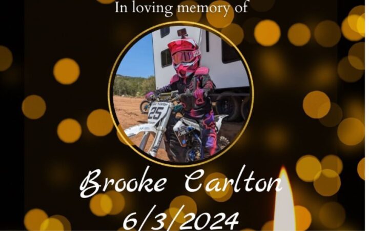 Niña promesa del motocross muere a los 9 años tras accidente ...