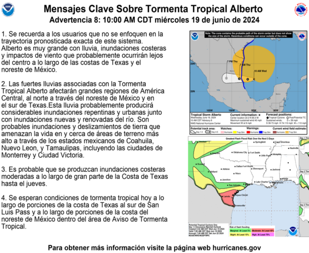 Se forma 'Alberto' en el Golfo de México, con lluvias torrenciales en 7 estados | Aristegui Noticias