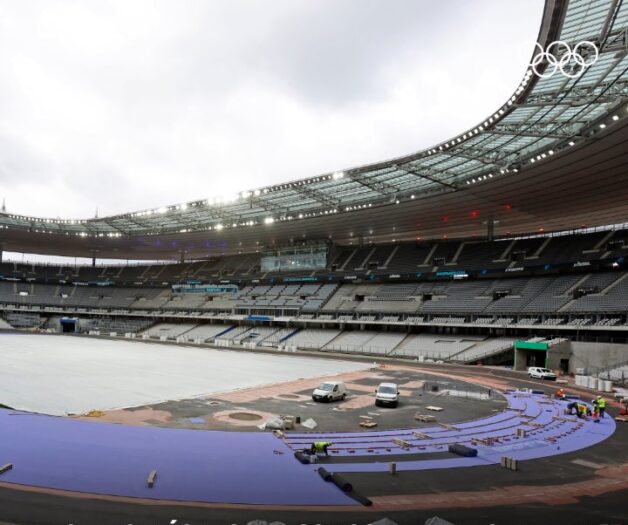 Los Juegos Olímpicos de París 2024, con una pista violeta para que ...