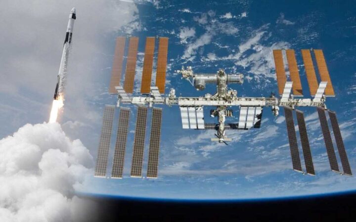 Llega a la Estación Espacial Internacional la 'Dragon' de Space X para traer a los astronautas ...