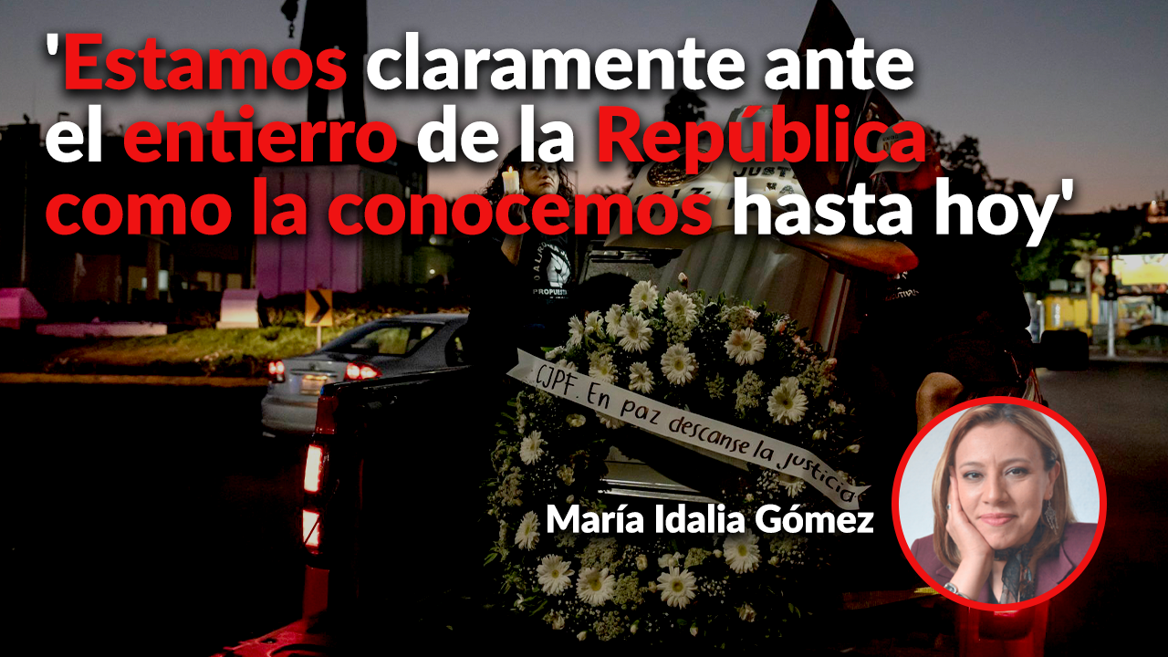 'Estamos ante el entierro de la República como la conocemos hasta hoy ...