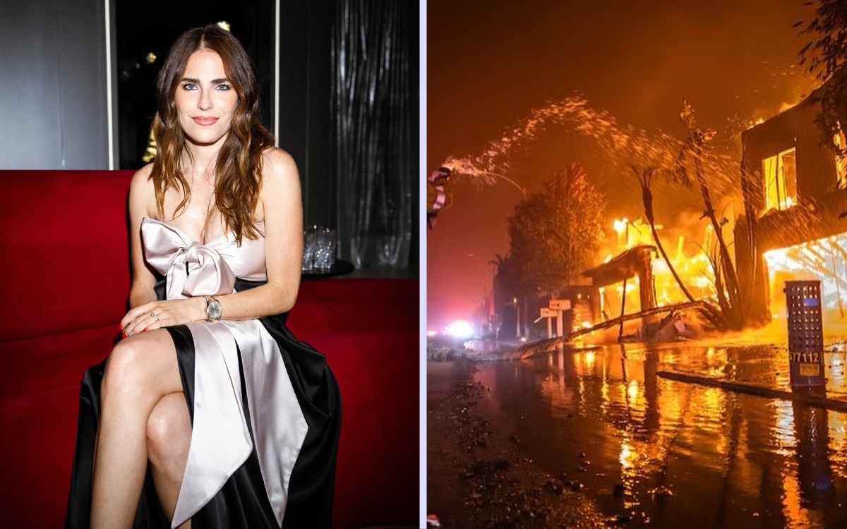 Casa de Karla Souza es devorada por los incendios en Los Ángeles | Video | Aristegui Noticias
