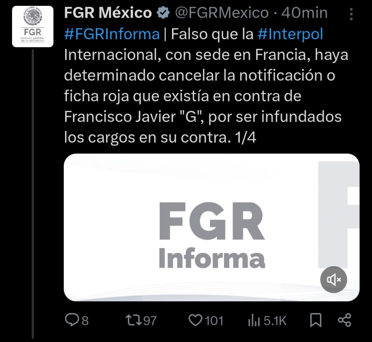 FGR desmiente cancelación de ficha roja contra Cabeza de Vaca ...