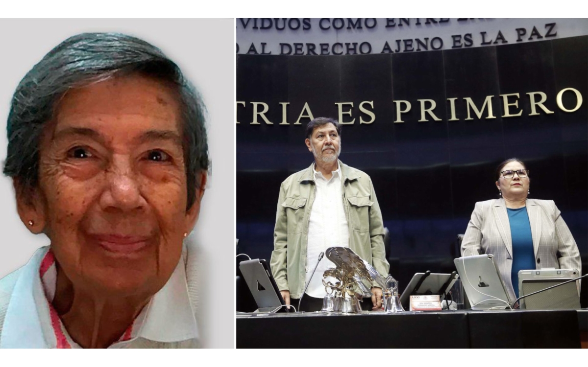 Senado guarda un minuto de silencio en memoria de la madre de Carmen Aristegui | Aristegui Noticias