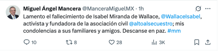 Reportan muerte de Isabel Miranda de Wallace | Aristegui Noticias
