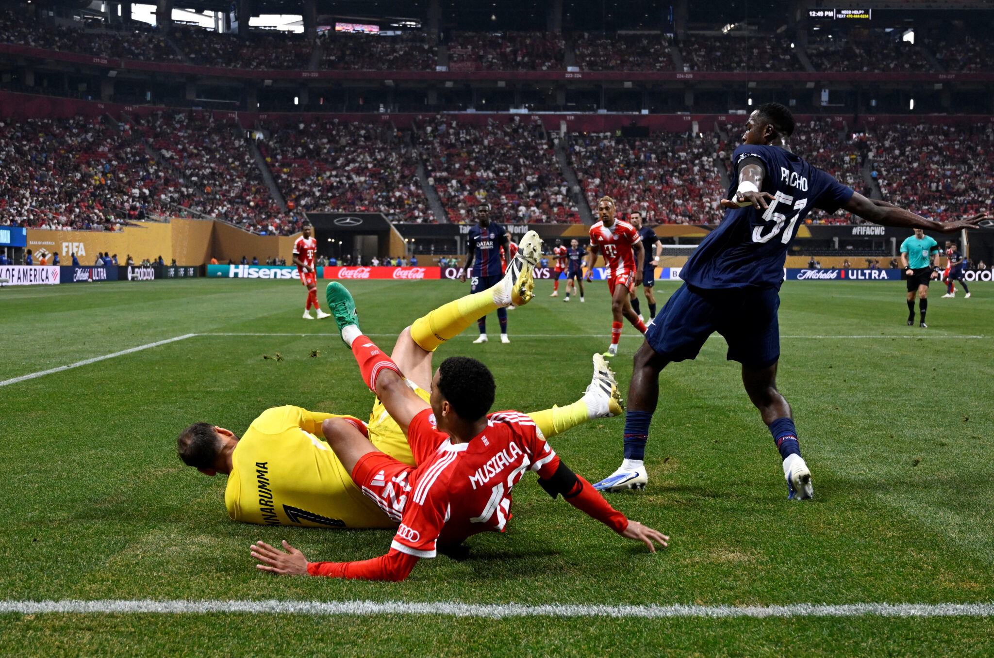 Video | La escalofriante lesión de Musiala en el Mundial de Clubes ...