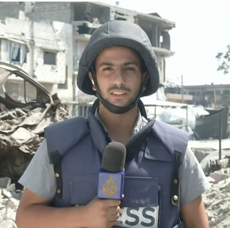 Este es el último mensaje de Anas Al-Sharif, periodista palestino ...