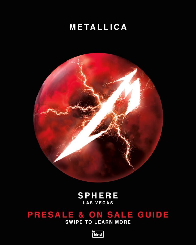 Metallica tendrá residencia en 'La Esfera' de Las Vegas: Esto debes ...