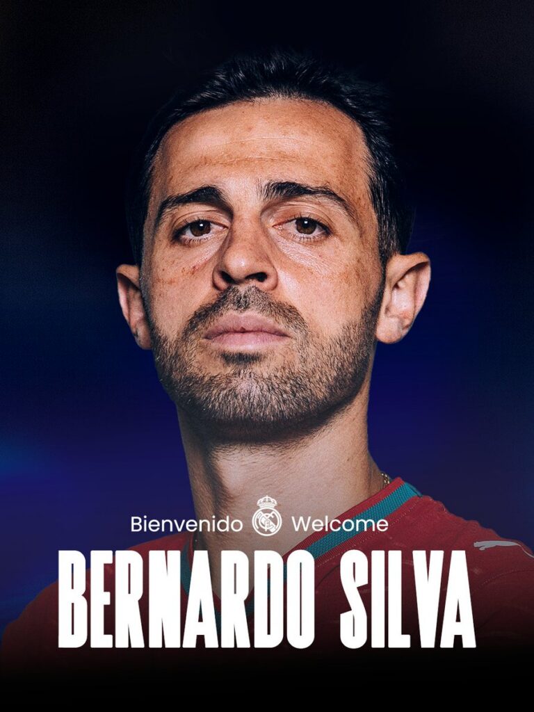 Bernardo Silva llega a un acuerdo con Real Madrid por dos temporadas ...